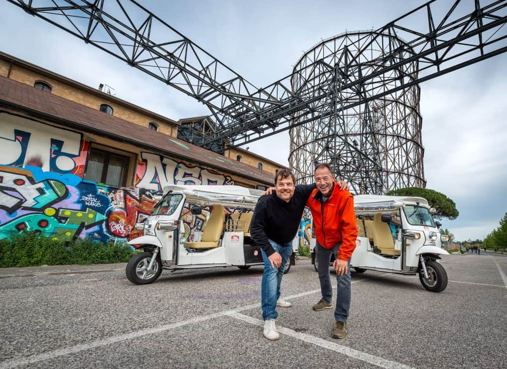 About ETuk Tours Rome | Pascal, Daniela & Andrea