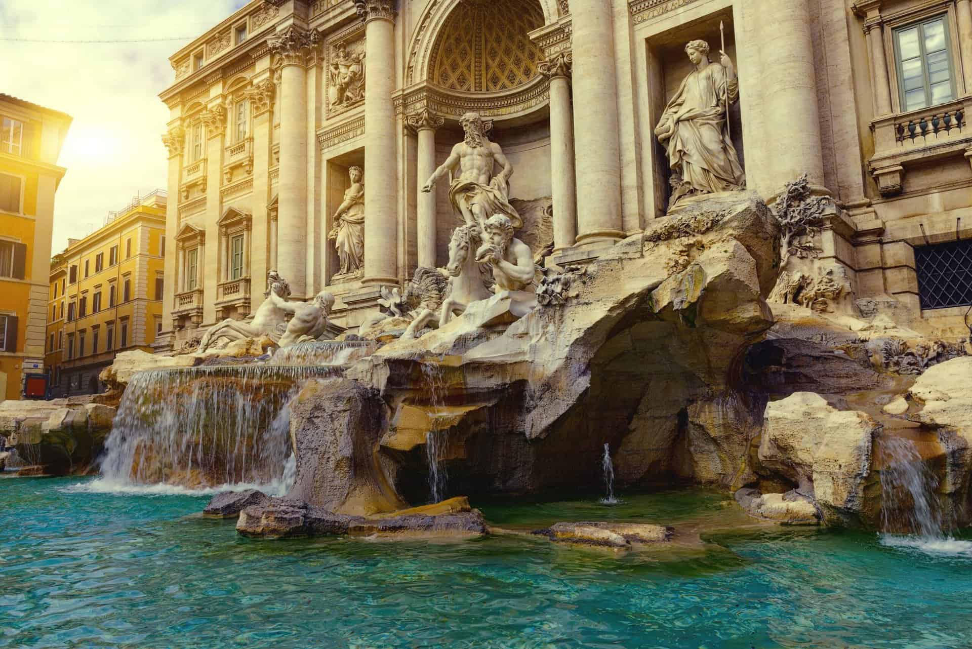 Trevi Fountain Golf Cart Tour – ETuk & Golf Cart Tours Rome
