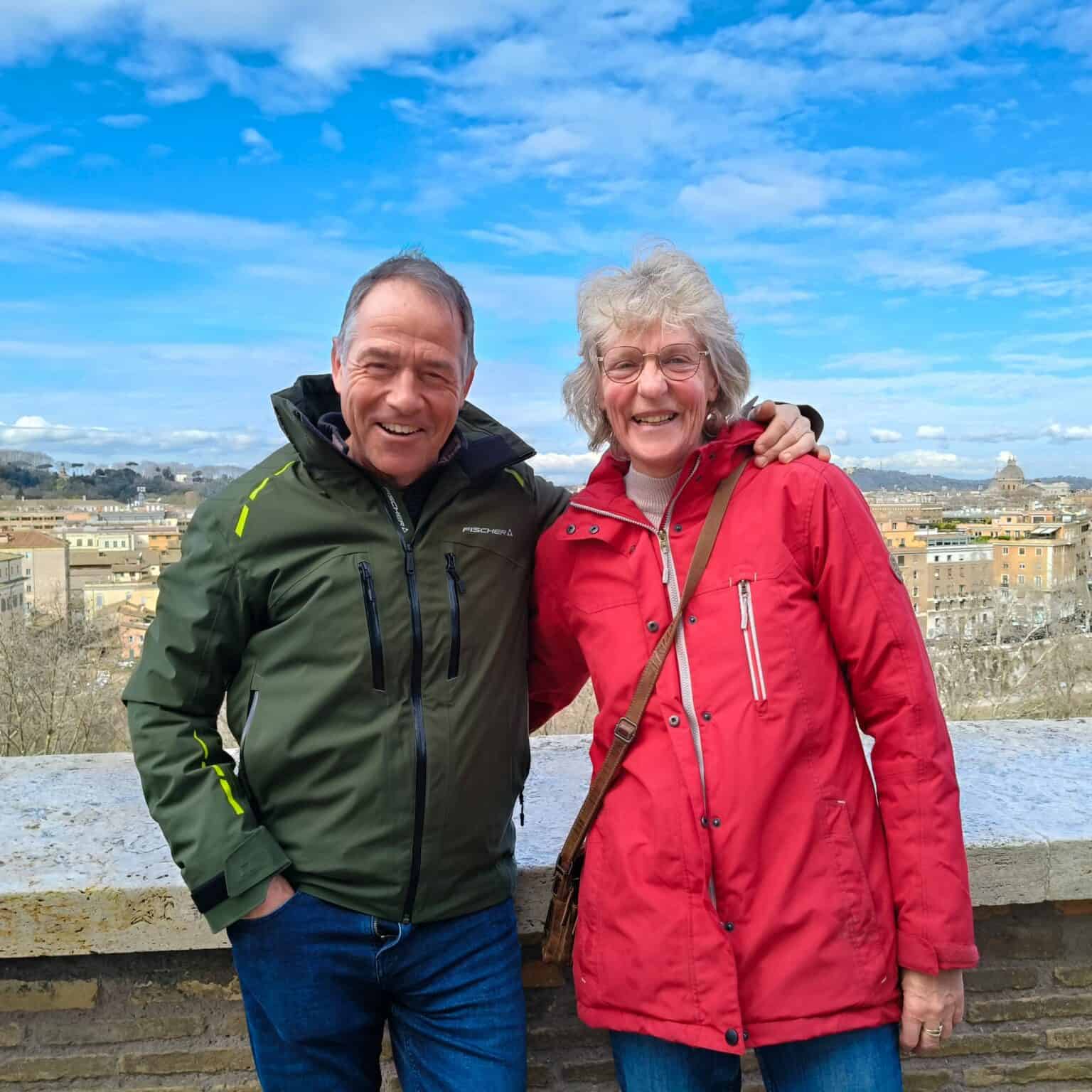 A Reunion on Wheels: When Old Friends Meet Again in the Heart of Rome